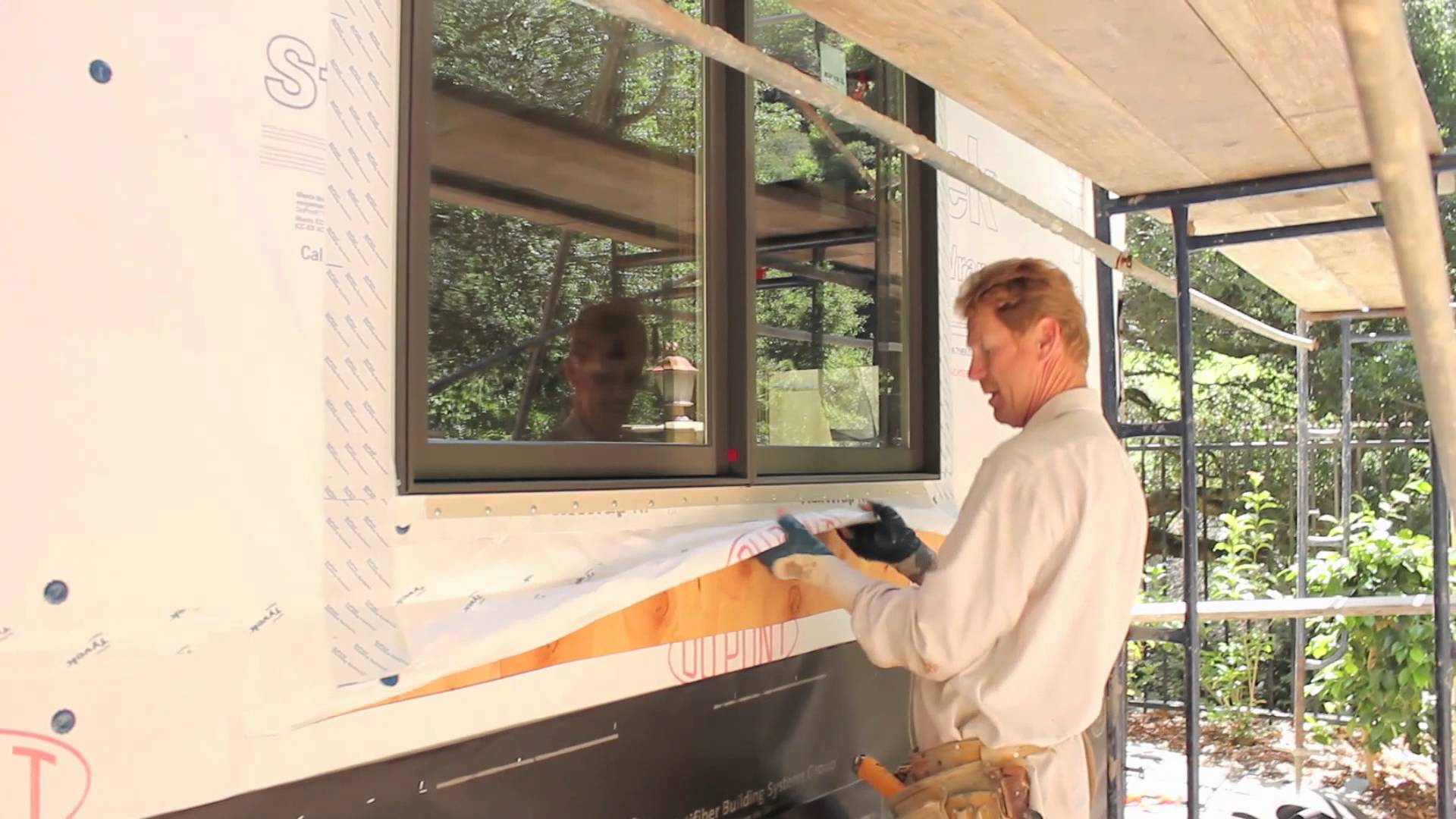 Fasten two ply paper over tyvek homewrap, Waterproof for stucco - Kirk ...